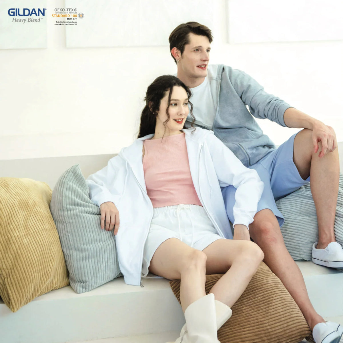 Gildan Hoodie with Zipper — HINOKII